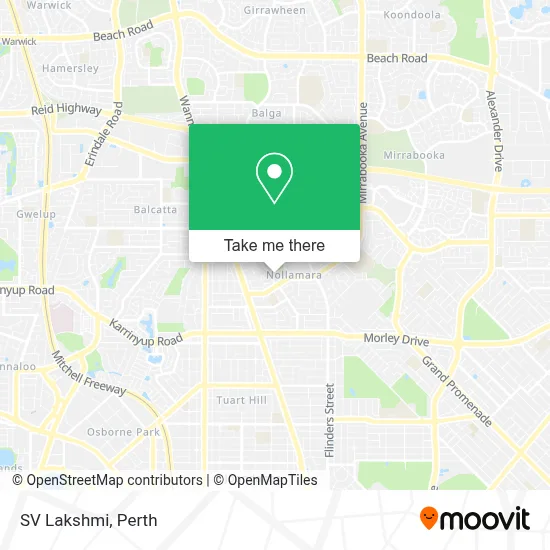 How to Get to SV Lakshmi in Nollamara by Bus?