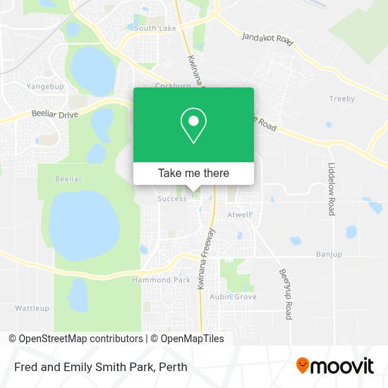 How to get to Fred and Emily Smith Park in Success by bus or train?
