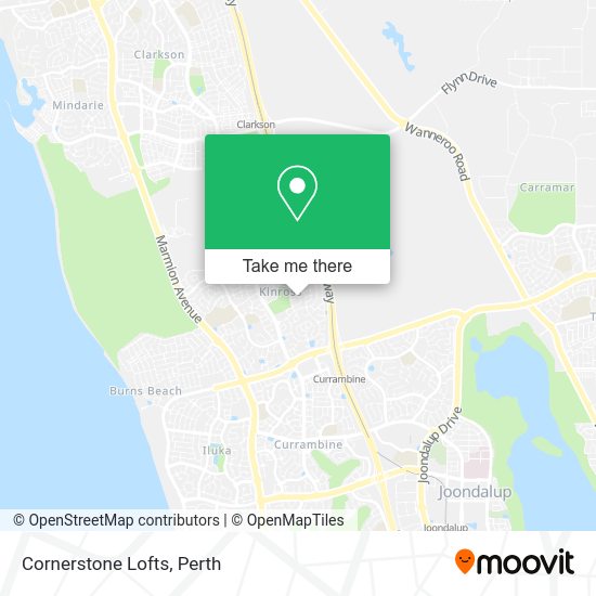 How to Get to Cornerstone Lofts in Kinross by Bus or Train?
