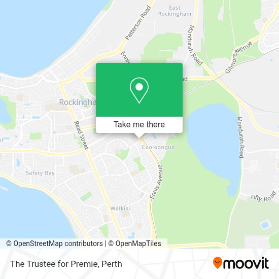 How to Get to The Trustee for Premie in Cooloongup by Bus or Train?