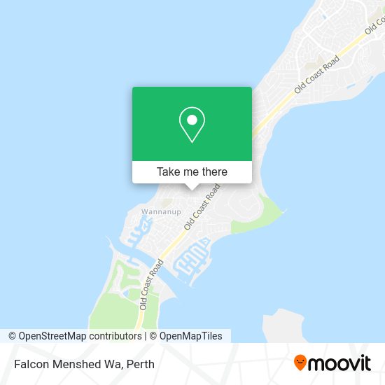 How to get to Falcon Menshed Wa by bus?