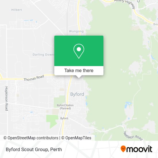 How to get to Byford Scout Group by bus?