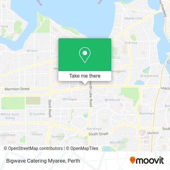 How to get to Bigwave Catering Myaree by bus or train?