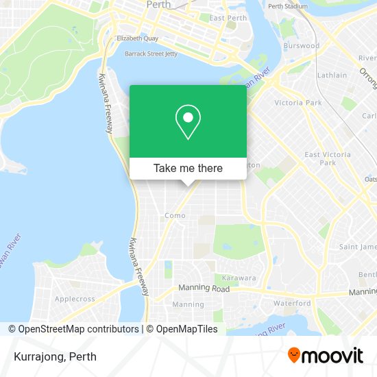 How to get to Kurrajong in Como by bus or train?