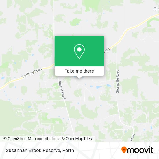 How to Get to Susannah Brook Reserve in Gidgegannup by Bus or Train?