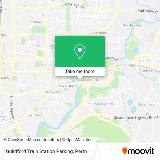 How to Get to Guildford Train Station Parking by Bus or Train?