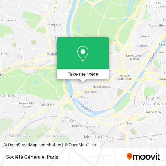 How to get to Société Générale in Boulogne-Billancourt by metro, bus ...