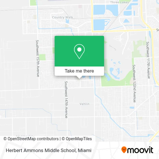 How to Get to Herbert Ammons Middle School in Kendale Lakes-Tamiami by Bus?