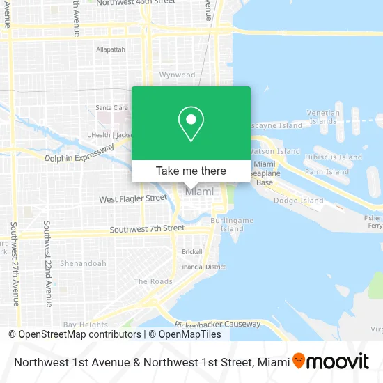 How to Get to Northwest 1st Avenue & Northwest 1st Street in Miami by ...