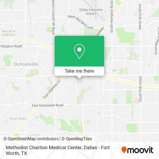How to Get to Methodist Charlton Medical Center in Dallas by Bus or ...