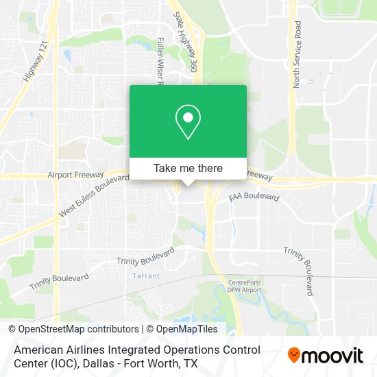 How to Get to American Airlines Integrated Operations Control Center ...