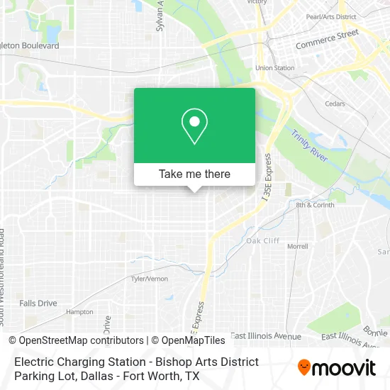 ¿Cómo llegar a Electric Charging Station - Bishop Arts District Parking ...