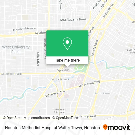 How to Get to Houston Methodist Hospital-Walter Tower by Bus or Light Rail?