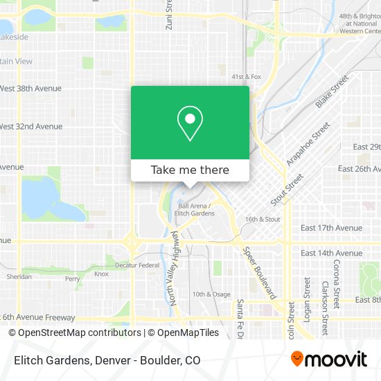 Elitch Gardens Parking Map | Fasci Garden