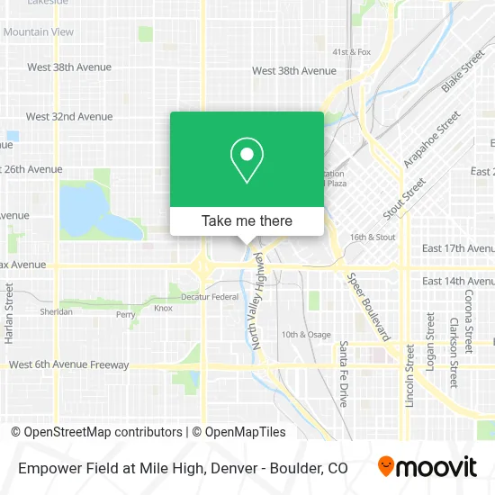 How to Get to Empower Field at Mile High in Denver by Bus, Light Rail ...