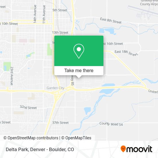 ¿Cómo llegar a Delta Park en Denver - Boulder, CO en autobús?