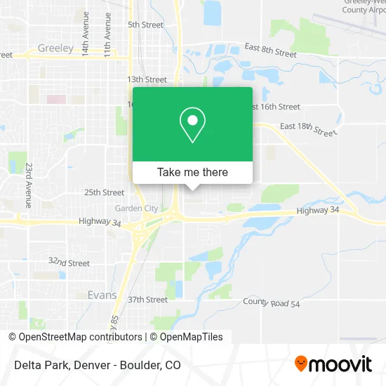 ¿Cómo llegar a Delta Park en Denver - Boulder, CO en autobús?