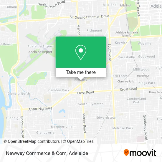 How to Get to Newway Commerce & Com in Plympton by Bus or Train?