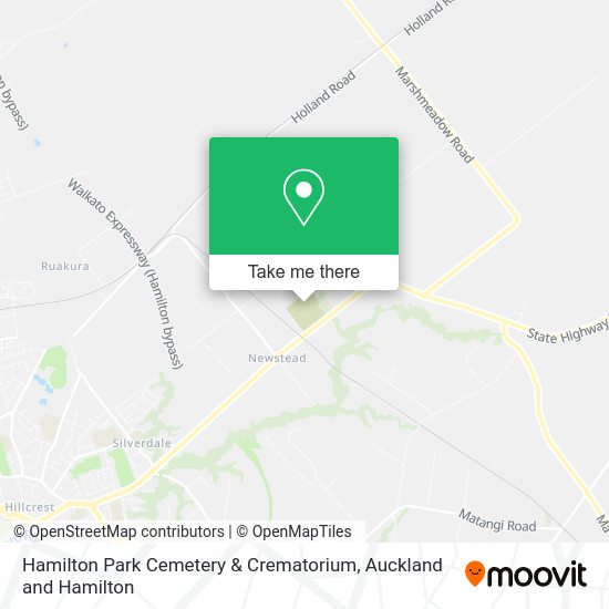 How to Get to Hamilton Park Cemetery & Crematorium in Auckland and ...