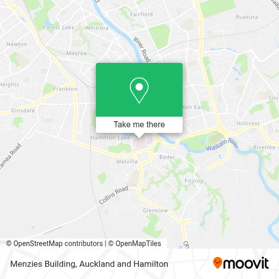 How to Get to Menzies Building in Auckland and Hamilton by Bus or Train?
