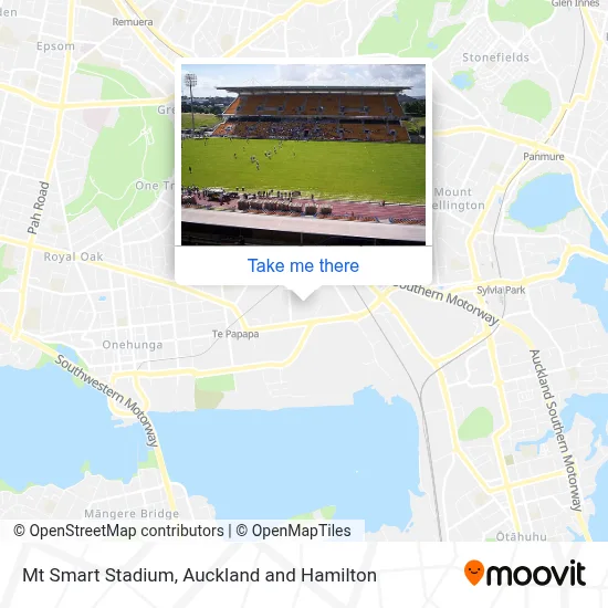 How to Get to Mt Smart Stadium in Penrose by Bus, Train or Ferry?