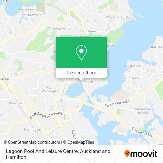 How to Get to Lagoon Pool And Leisure Centre in Panmure Basin by Bus?