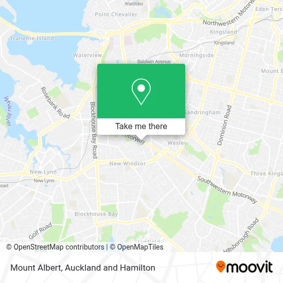 How to Get to Mount Albert in Owairaka West by Bus or Train?
