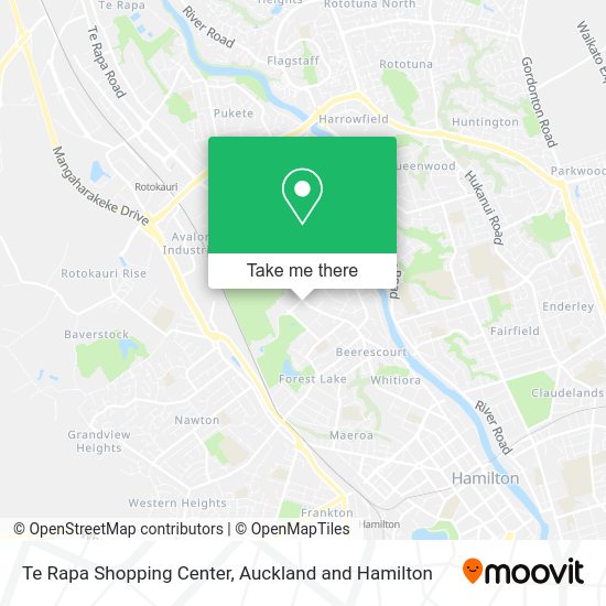How to Get to Te Rapa Shopping Center in Auckland and Hamilton by Bus?