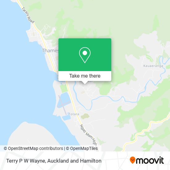 How to get to Terry P W Wayne with public transport?