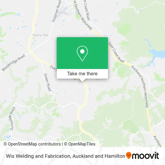 How to Get to Wis Welding and Fabrication in Dairy Flat-Redvale by Bus?