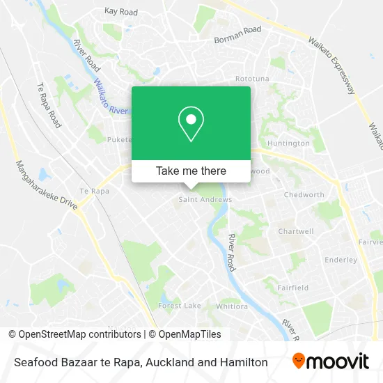 How to Get to Seafood Bazaar te Rapa in Auckland and Hamilton by Bus or ...