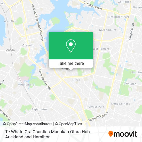 How to Get to Te Whatu Ora Counties Manukau Otara Hub in Otara North by ...