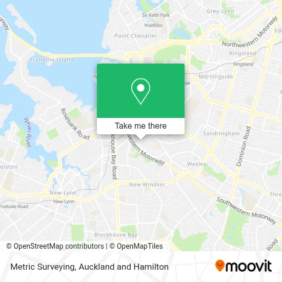How to Get to Metric Surveying in Owairaka West by Bus?
