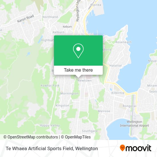 How to Get to Te Whaea Artificial Sports Field in Newtown West by Bus ...