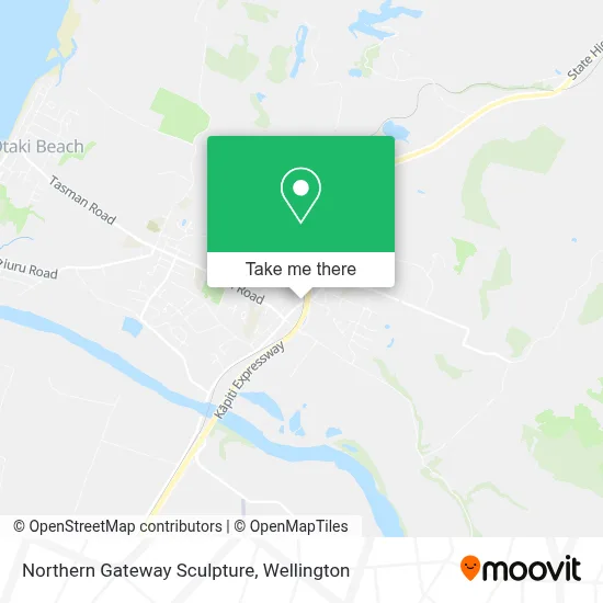 How to Get to Northern Gateway Sculpture in Otaki by Bus?