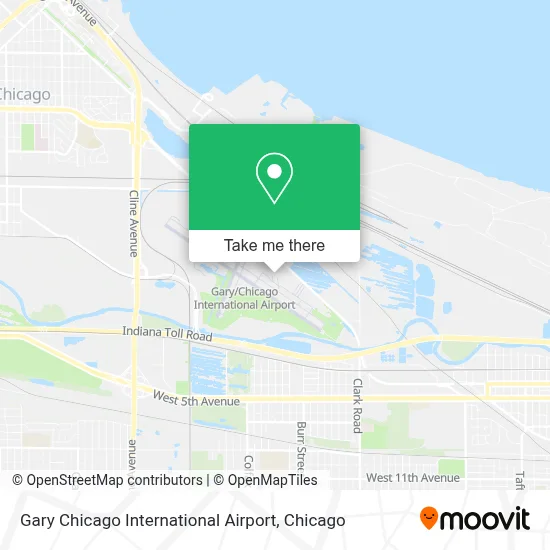 How to Get to Gary Chicago International Airport by Bus or Train?