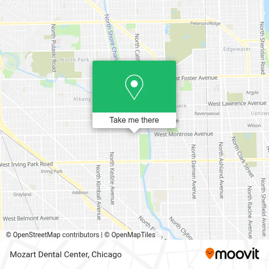 How to Get to Mozart Dental Center in Chicago by Bus, Chicago 'L' or Train?