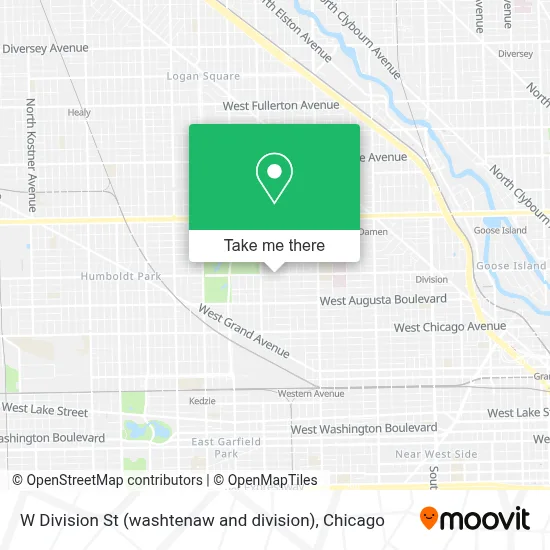 How to Get to W Division St (washtenaw and division) in Chicago by Bus ...
