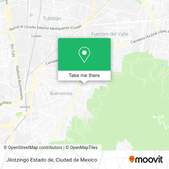 ¿Cómo llegar a Jilotzingo Estado de en Cuautitlán en autobús o tren?