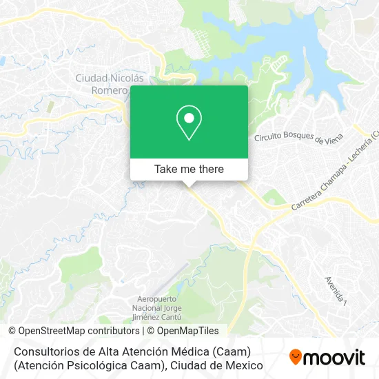 How to Get to Consultorios de Alta Atención Médica (Caam) (Atención ...