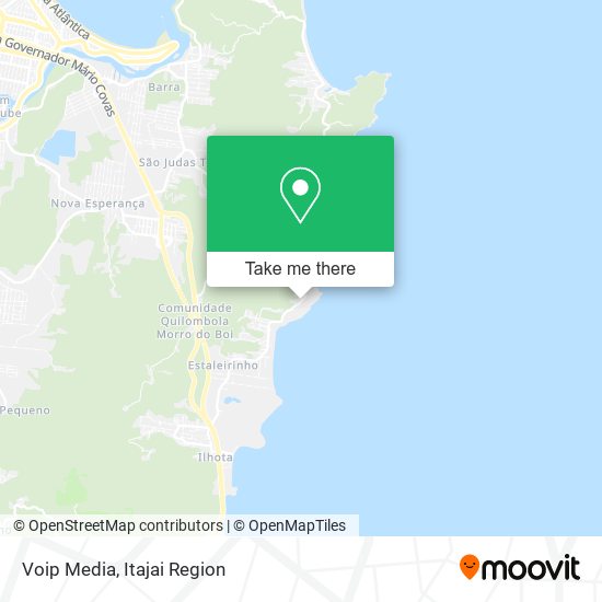 How to get to Voip Media in Balneário Camboriú by Bus?
