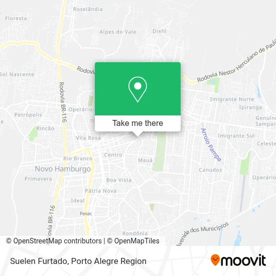 How to Get to Suelen Furtado in Novo Hamburgo by Bus or Metro?