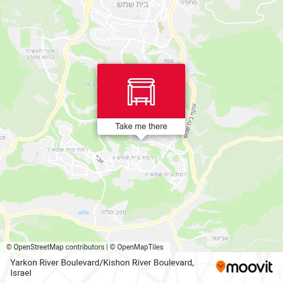 Yarkon River Boulevard / Kishon River Boulevard stop - Routes ...