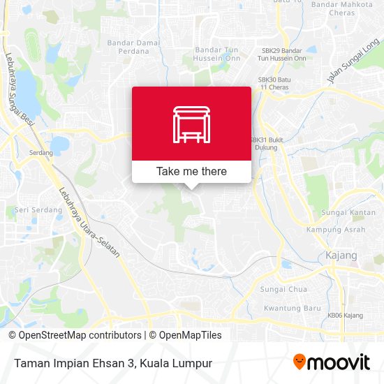 Taman Impian Ehsan 3 stop - Routes, Schedules, and Fares
