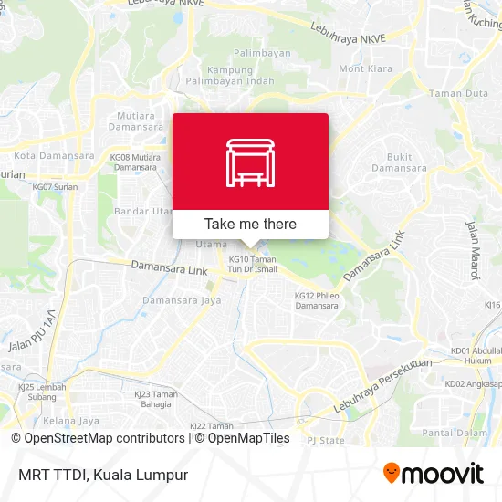 MRT TTDI stop - Routes, Schedules, and Fares