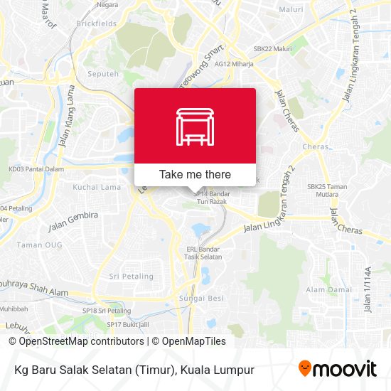 How to Get to Kg Baru Salak Selatan (Timur) in Kuala Lumpur by Bus, MRT ...