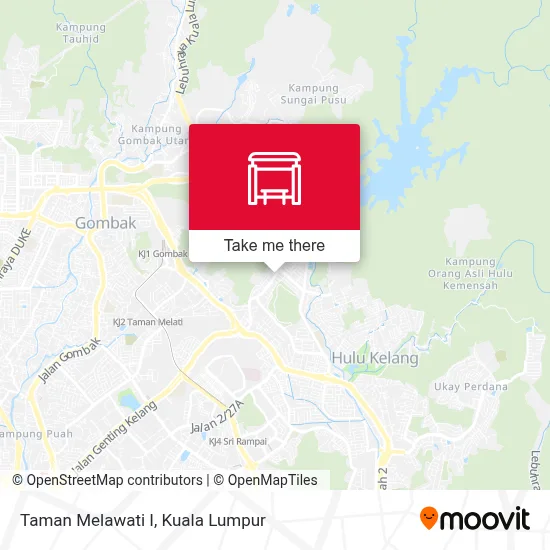 Taman Melawati I stop - Routes, Schedules, and Fares
