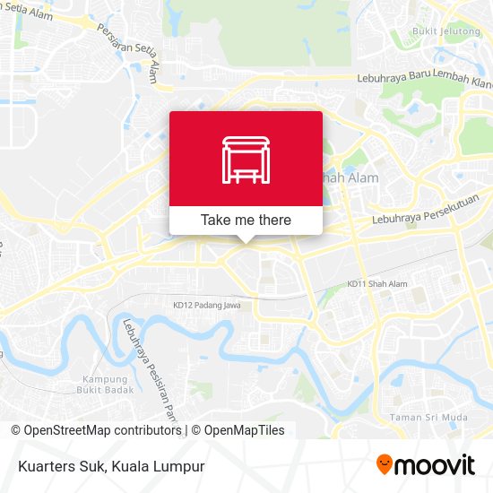 berhenti Kuarters Suk - Laluan, Jadual Perkhidmatan, dan Tambang