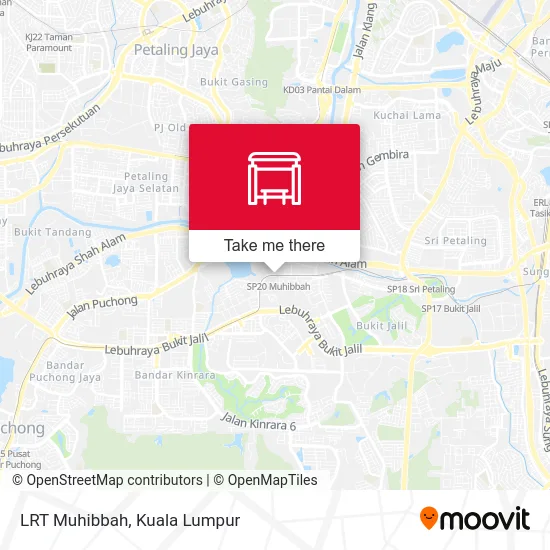 Berhenti LRT Muhibbah - Laluan, Jadual Perkhidmatan, dan Tambang