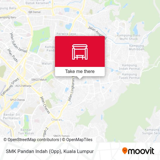 How to Get to Aj169 SMK Pandan Indah (Opp) in Majlis Perbandaran Ampang ...